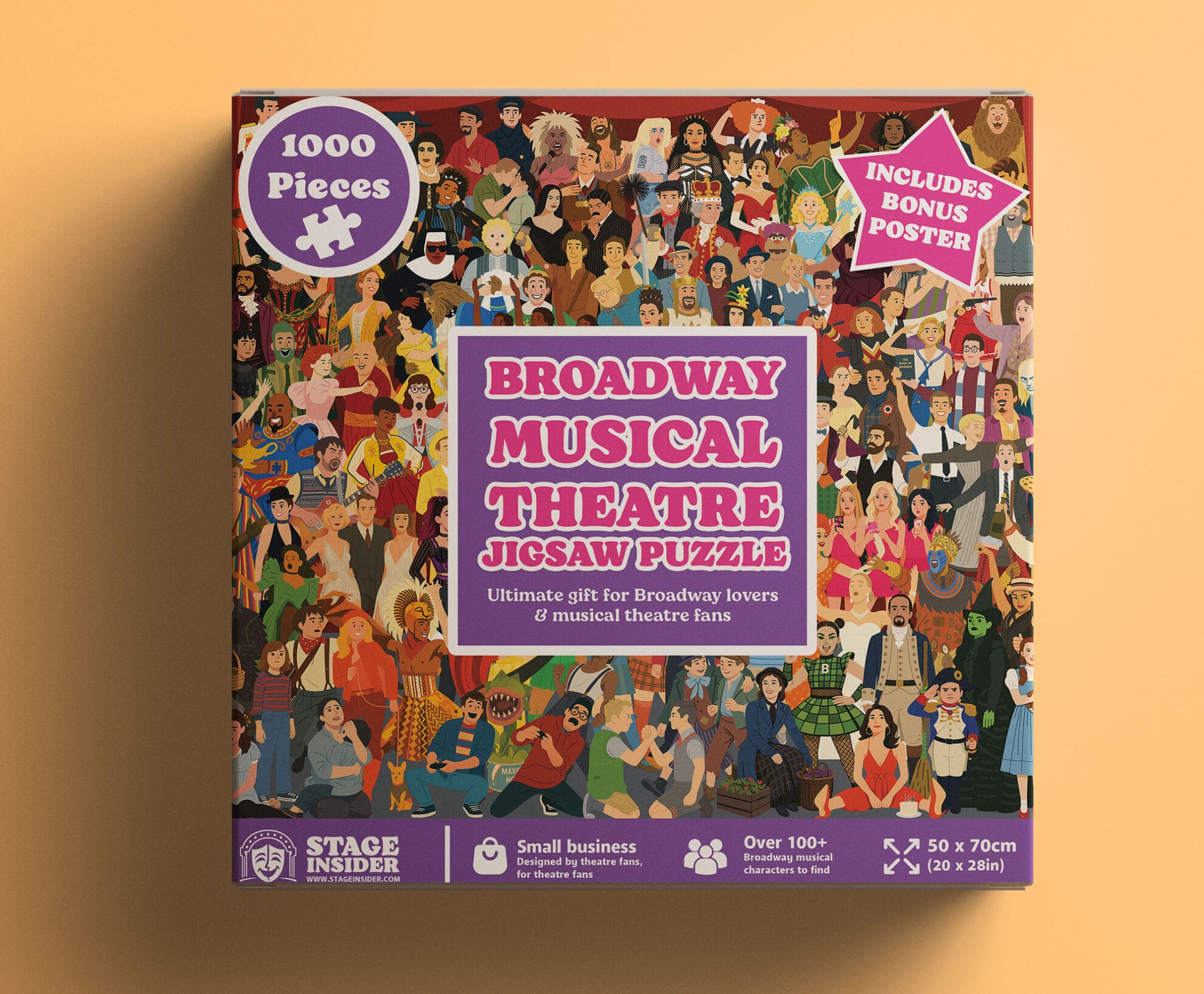 Broadway Musical Theatre Jigsaw Puzzle - Gift For Musical Theatre Fans