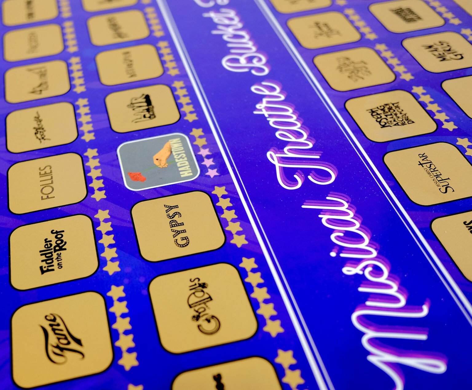 100 Musical Theatre Shows Scratch Off Poster - Gift For Musical Theatre ...