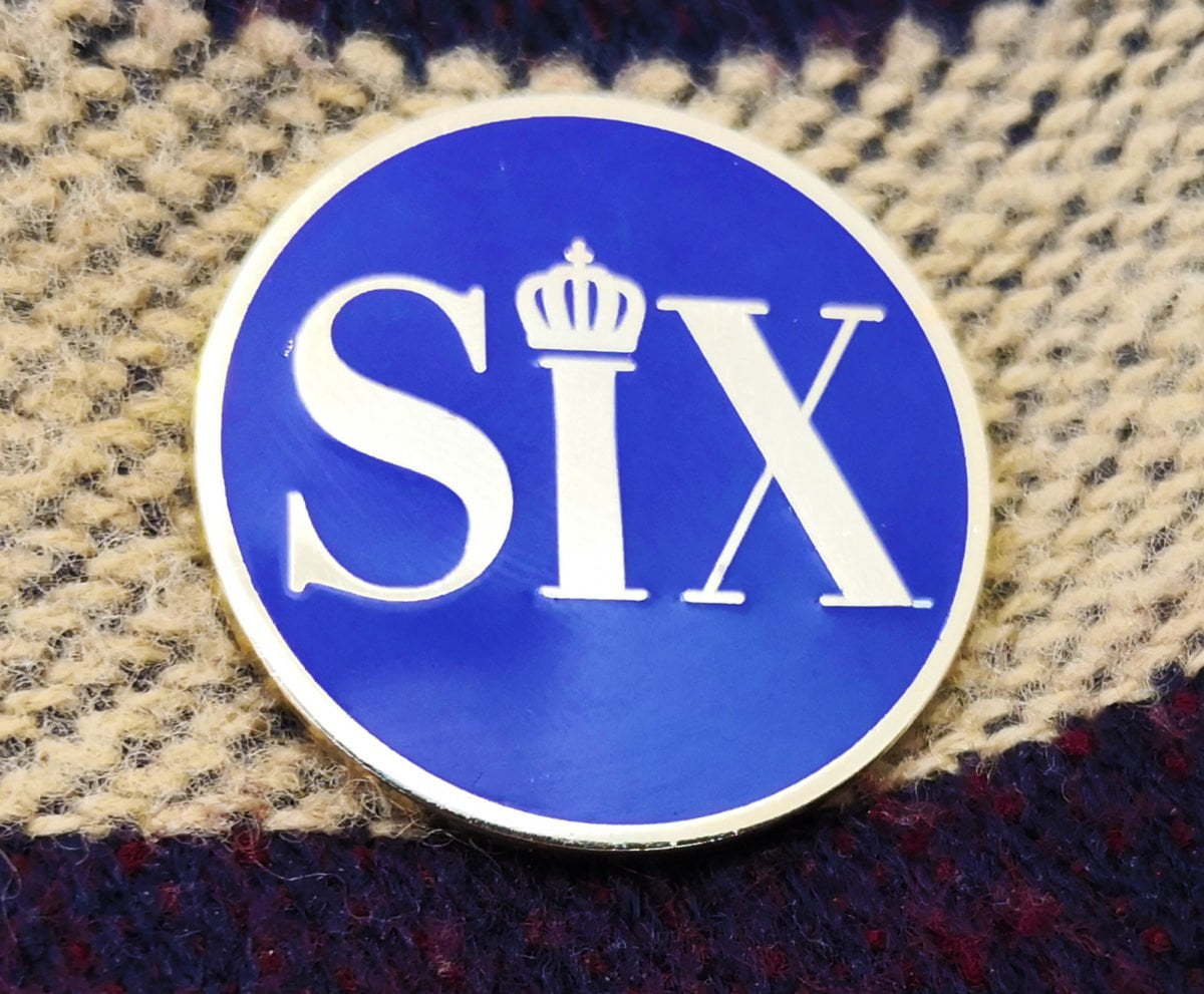 Six The Musical Enamel Pin - Stage Insider